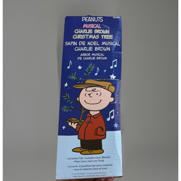 Peanuts | Holiday | Peanuts Musical Charlie Brown Christmas Tree Linus ...